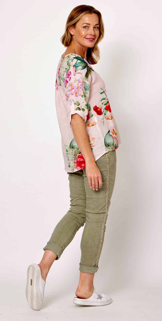 Fresh Floral Top | La Strada | Chich Boutique
