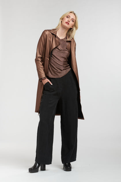 Shine Your Way Trench Copper | 365 Days | Chich Boutique